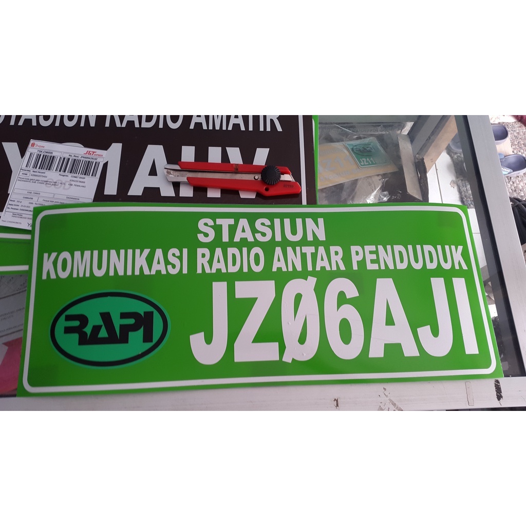 Jual PAPAN CALLSIGN RAPI | Shopee Indonesia