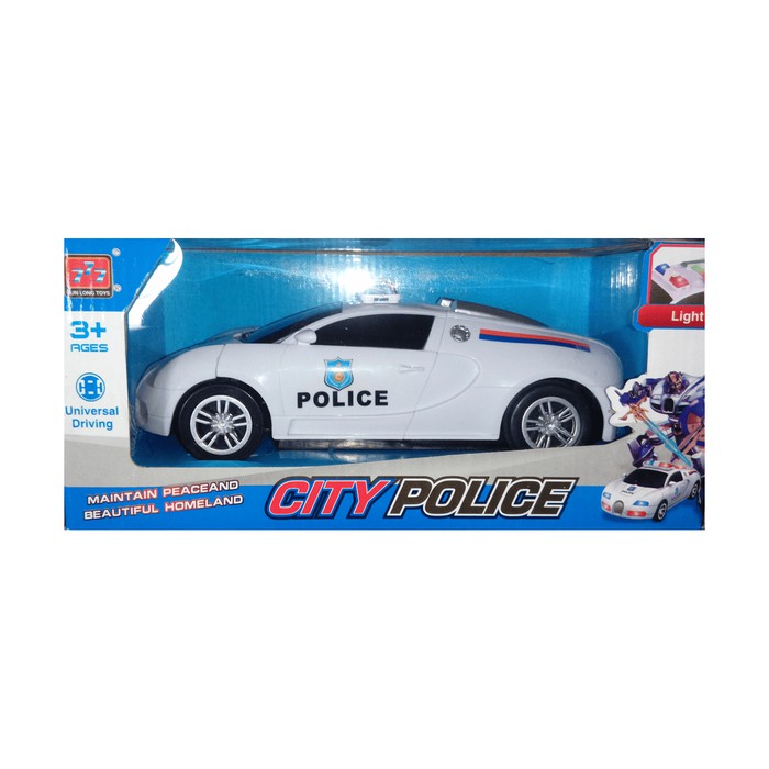 Jual Mainan Anak City Police Deformation Robot Car Mobil Polisi ...