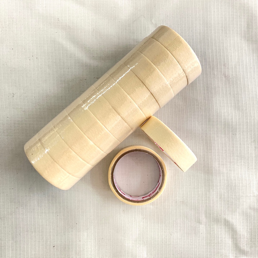 Jual Masking Tape // Lakban Kertas // Isolasi Kertas Berry 3/4 inch x 3 ...