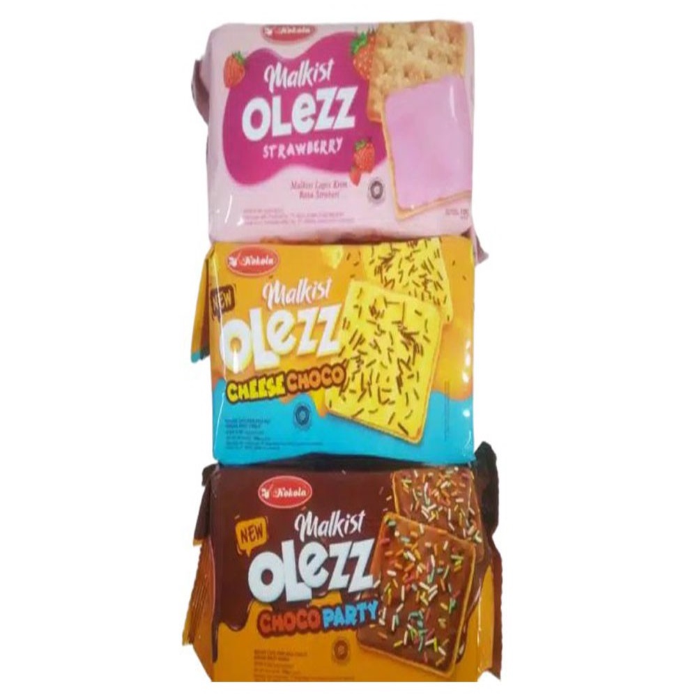 Jual Malkist Olezz Kokola Biskuit Strawberry Cheese Choco 100G | Shopee ...