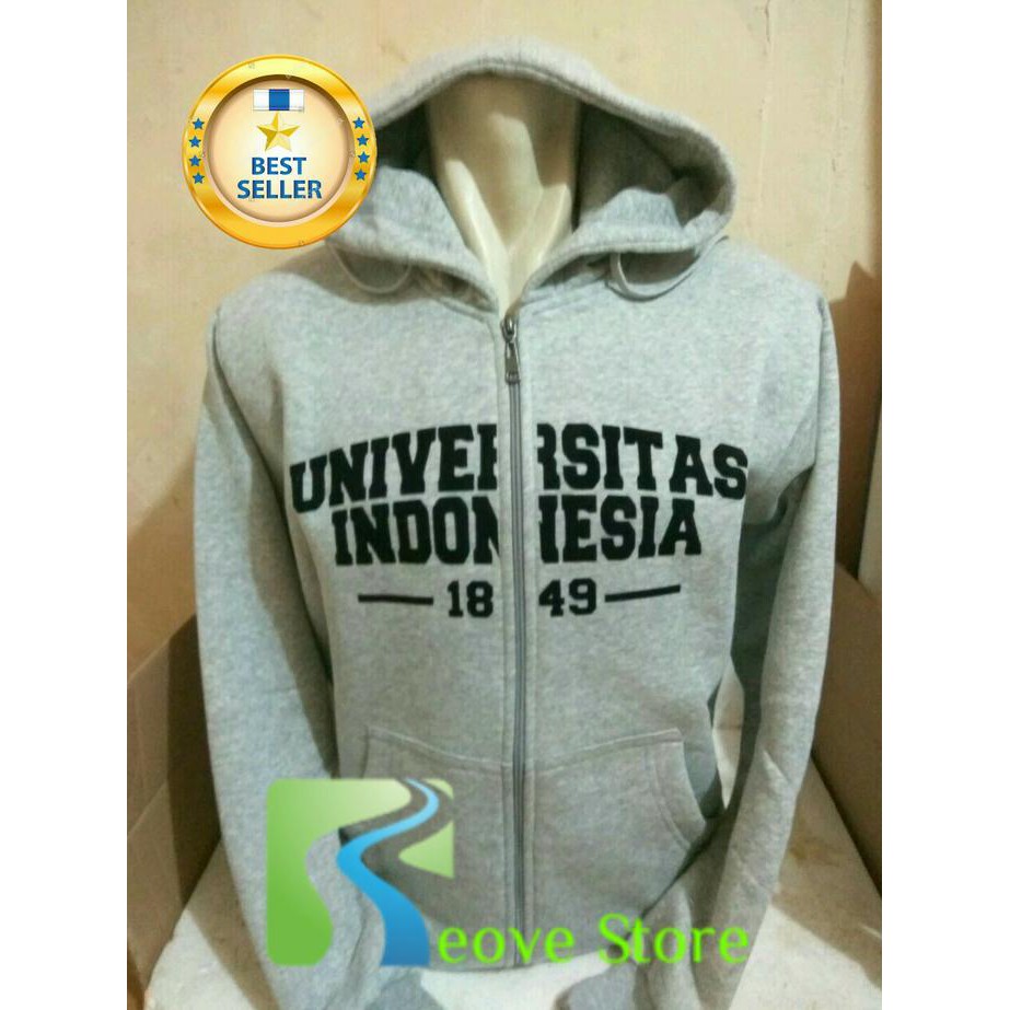 Jual Jaket Hoodie Zipper Ui Universitas Indonesia 01 - Reove Store ...