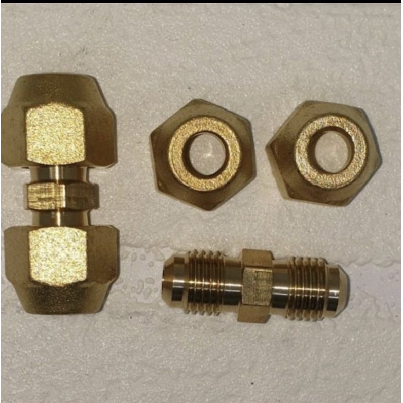 Jual DOUBLE NEPPLE DOUBLE NEPLE DOBEL NEPEL UKURAN 1/4 (SAMBUNGAN PIPA AC) | Shopee Indonesia