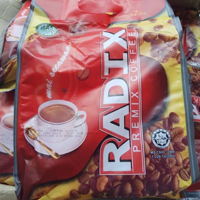Jual Kopi Radix Pracampuran Mai Secawan 32 Sachets Hpa Buatan Malaysia ...