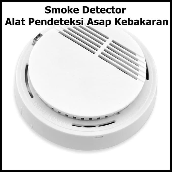 Jual Smoke Detector Alat Pendeteksi Asap Kebakaran SS 168 White ...