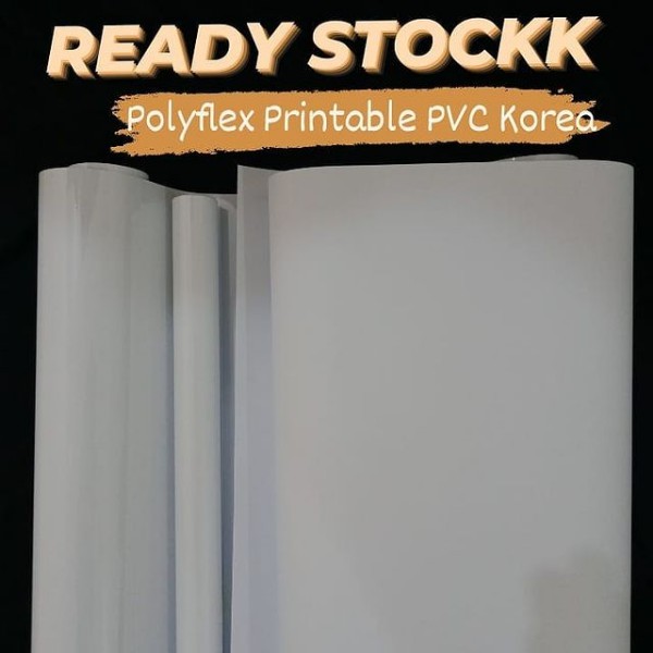 Jual Polyprint Printable PVC Flex Korea Polyflex Printable Berkualitas ...