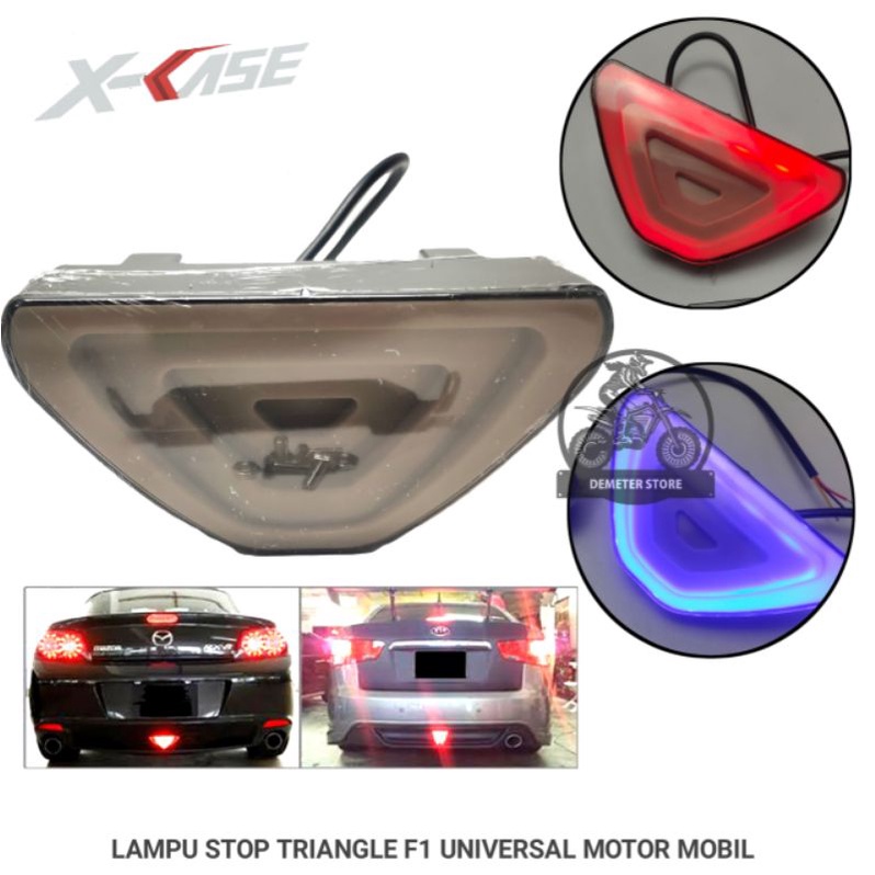 Jual Lampu Stop Rem Triangle Model F1 Tail Third Brake Lampu Signal Rem ...