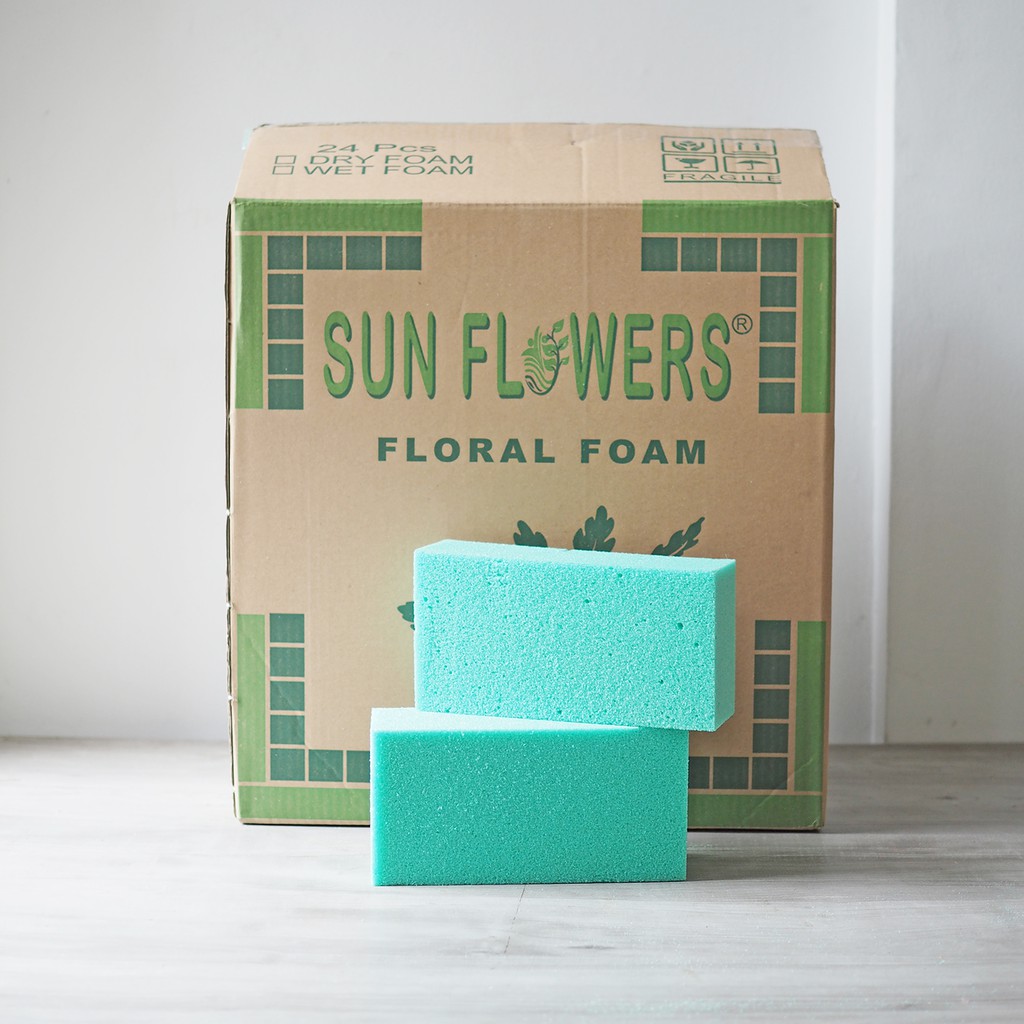 Jual Busa Bunga Kering / Flower Foam Artificial Flower 1 Box (24 pcs ...