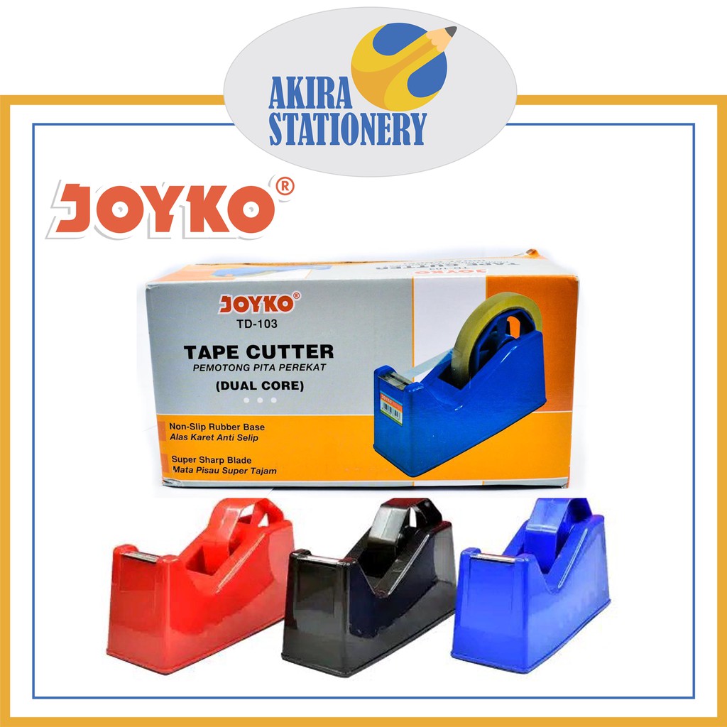 Jual Tape Dispenser JOYKO TD 103 / Tempat Isolasi Lem TD-103 Core Besar ...