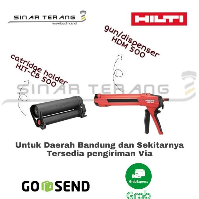 Jual favorit] Dispenser Gun HILTI HDM 500 - Gun Kimia Chemical Lem ...
