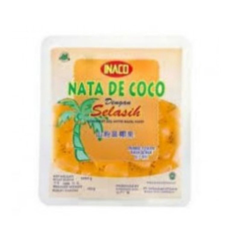 Jual Inaco Nata De Coco Selasih Orange 1000 g | Shopee Indonesia