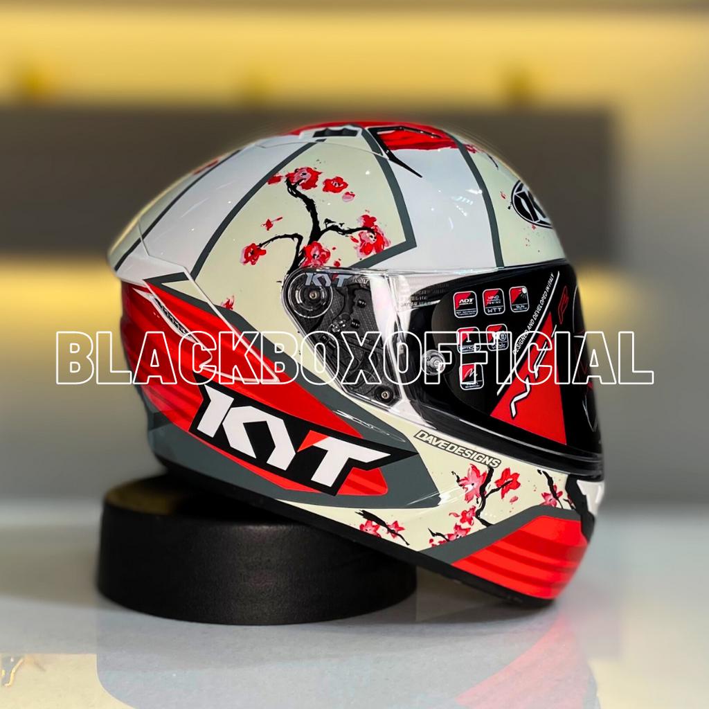 Jual KYT NFR Xavi Sakura Full Face Helmet | Shopee Indonesia