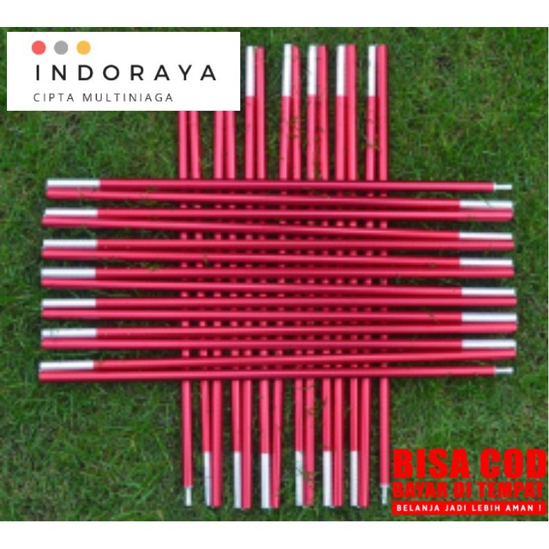 Jual Frame Tenda Camping Alloy 4 Orang 1 set (1 bentang) | Shopee Indonesia