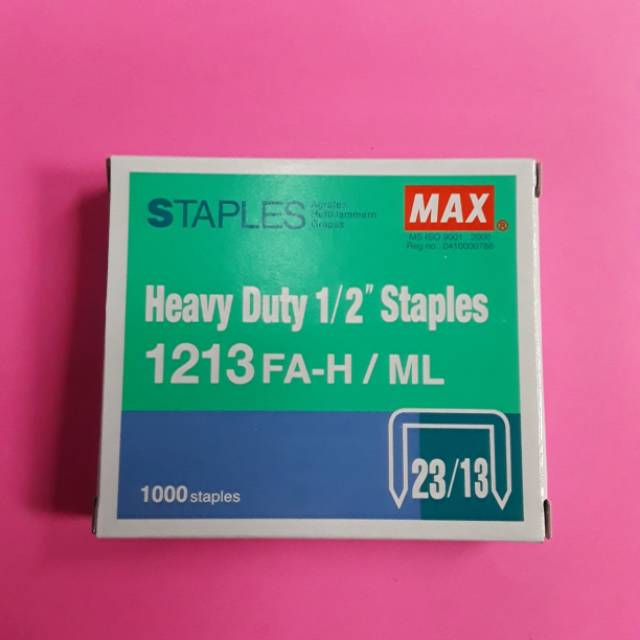 Jual Isi Staples 1213 MAX (Original) | Shopee Indonesia