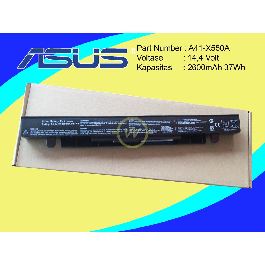 Jual Baterai Laptop Asus K450 K450C K450J K450JN K550 K550J K550C K550L ...