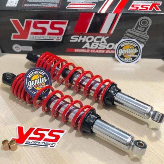 Jual Shock YSS Top Prime 360 MM Red Chrome Series Tiger - Rx King - Shogun 125 Original Thailand ...
