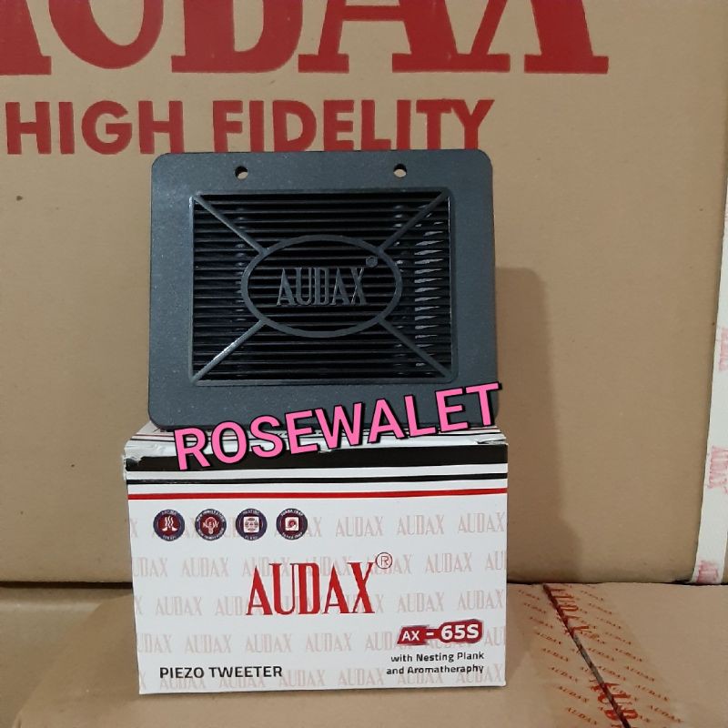 Jual AUDAX AX 65 S HITAM TWEETER WALET ORIGINAL | Shopee Indonesia