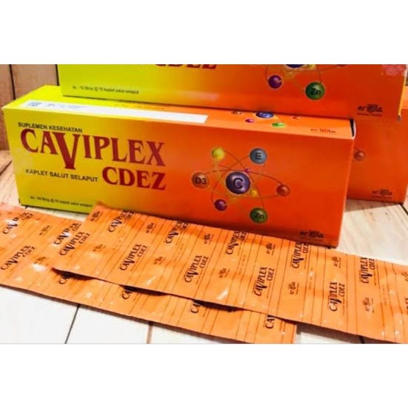 Jual CAVIPLEX CDEZ 1 STRIP ISI 10 TAB | Shopee Indonesia