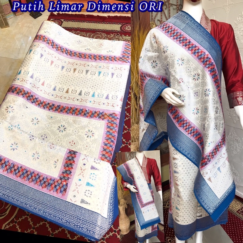 Jual NEW Songket Lepus Limar Dimensi ORI /songket tenun asli palembang ...