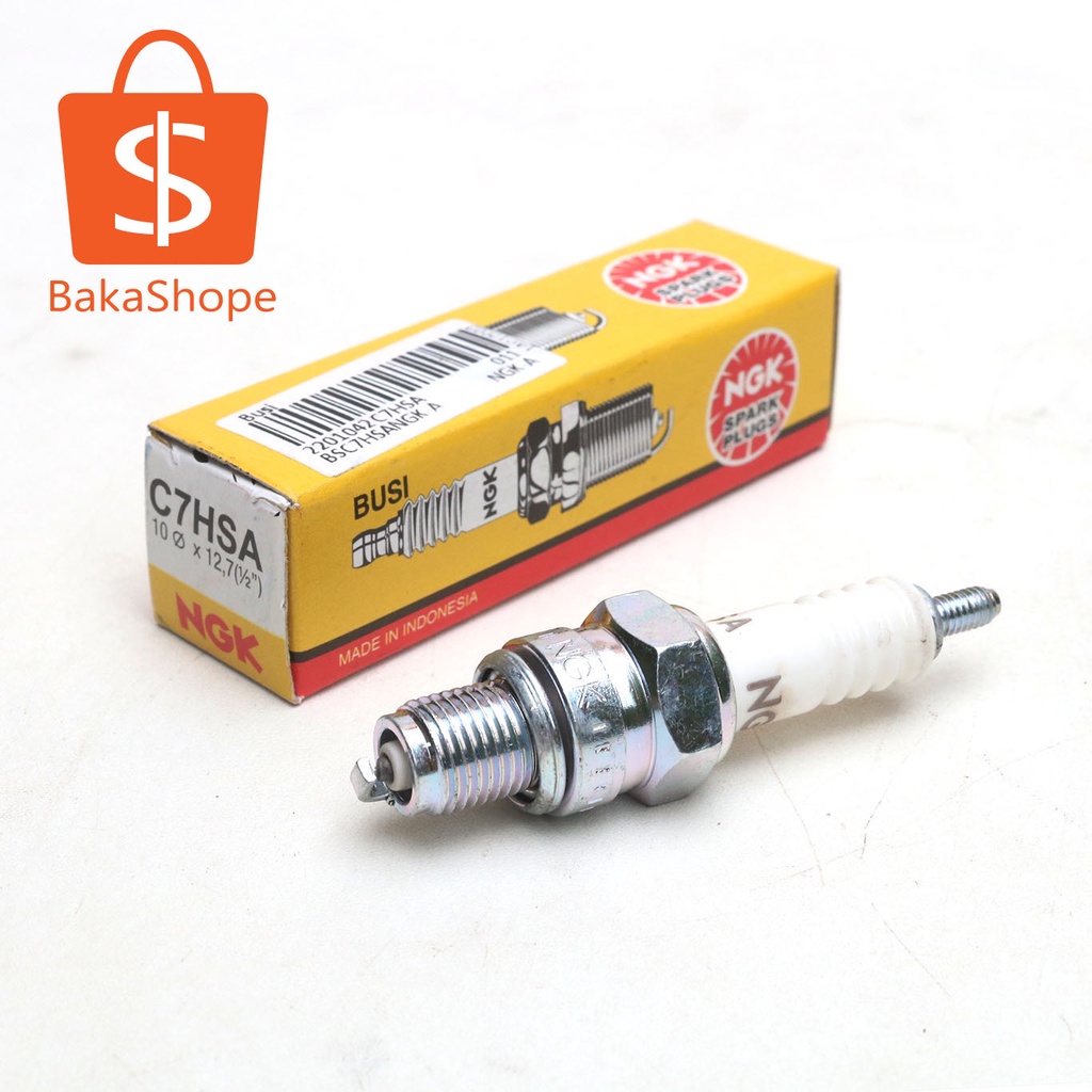 Jual Busi NGK C7HSA SUPRA GRAND MIO JUPITER VEGA Shogun Smash Spin ...