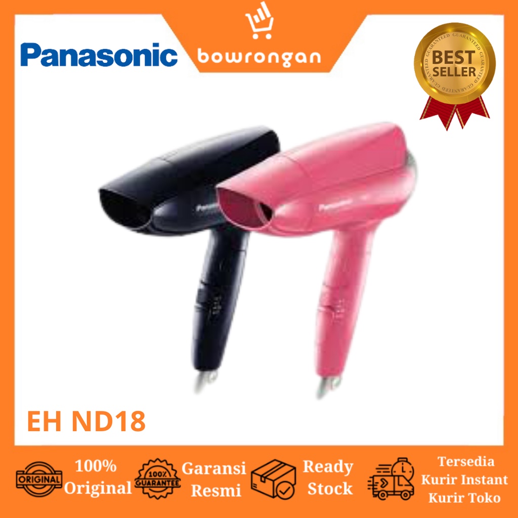 Jual Panasonic Hair Dryer Basic Series + 2 Drying Method [600 W] EH-ND18-A415 | Shopee Indonesia