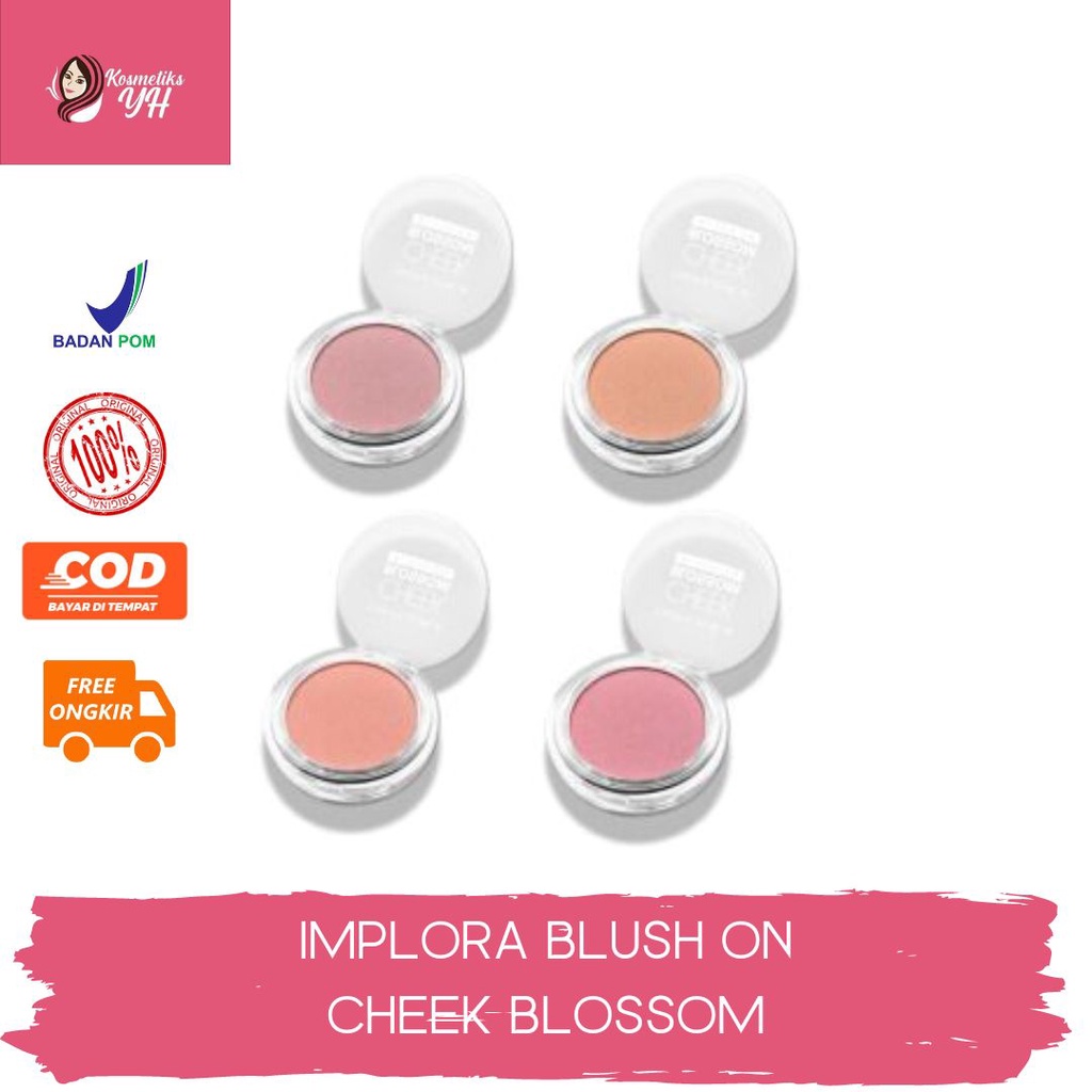 Jual IMPLORA BLUSH ON CHEEK KOSMETIK KECANTIKAN MAKE UP BLUSH ON MATTE ...