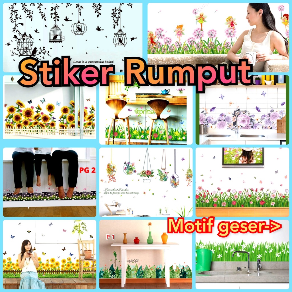 Jual WALLSTICKER WALLSTIKER WALL PAPER STICKER STIKER DINDING WALLPAPER ...