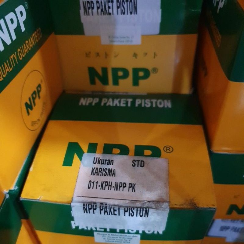 Jual Piston Kit NPP Kharisma KPH Os Std 50 100 | Shopee Indonesia