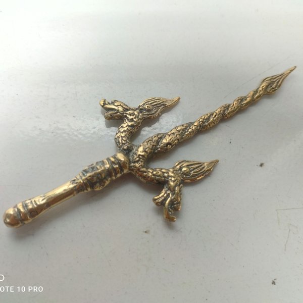 Jual TRISULA NAGA KEMBAR KAYANGAN bukan mataram sepuh majapahit ...