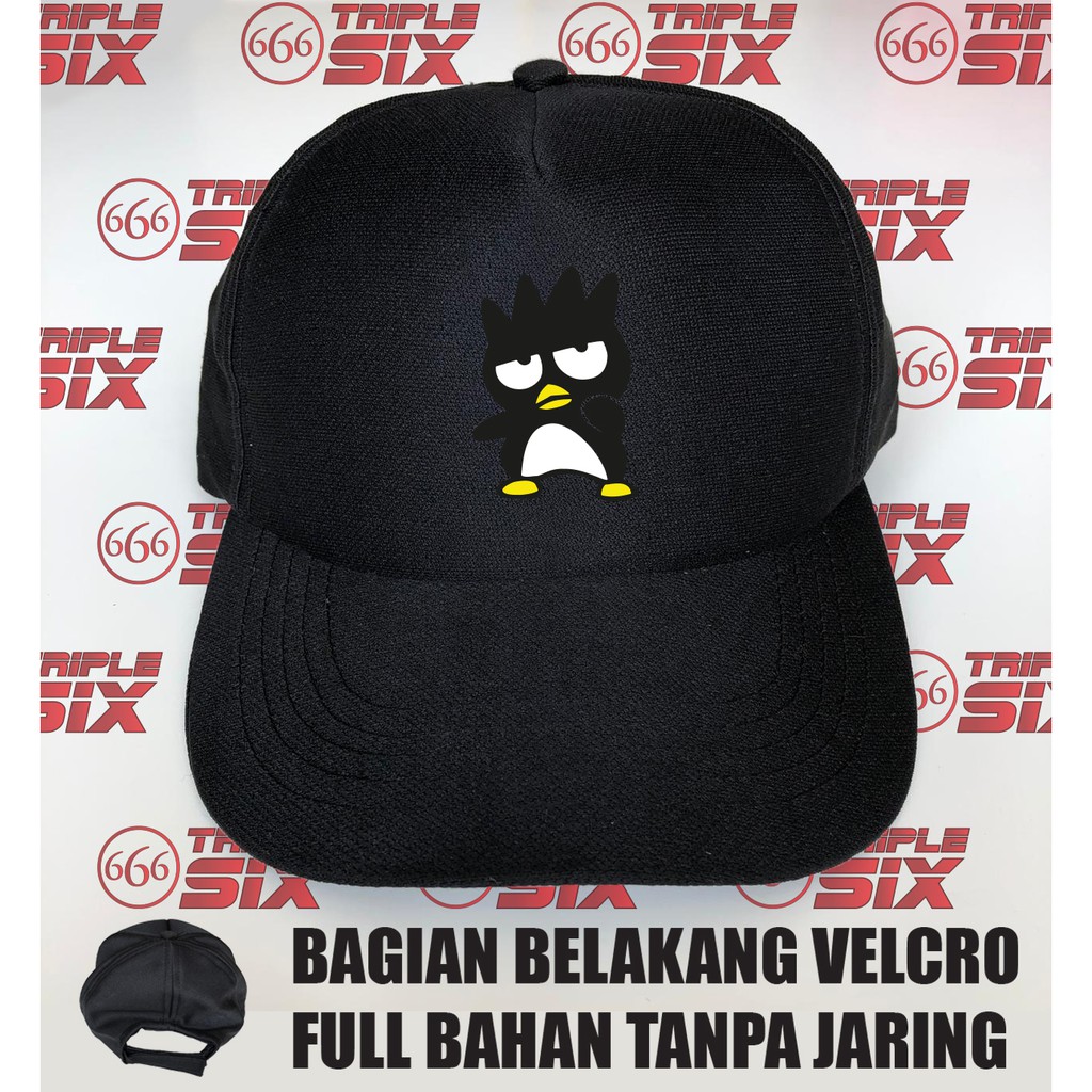 Jual Topi Full Kain Desain Badtz Maru | Shopee Indonesia
