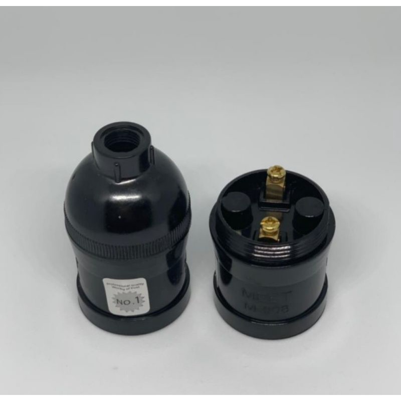 Jual Fitting Lampu Gantung Hitam Meet M607/M608/M609 Lamp Holder | Shopee Indonesia