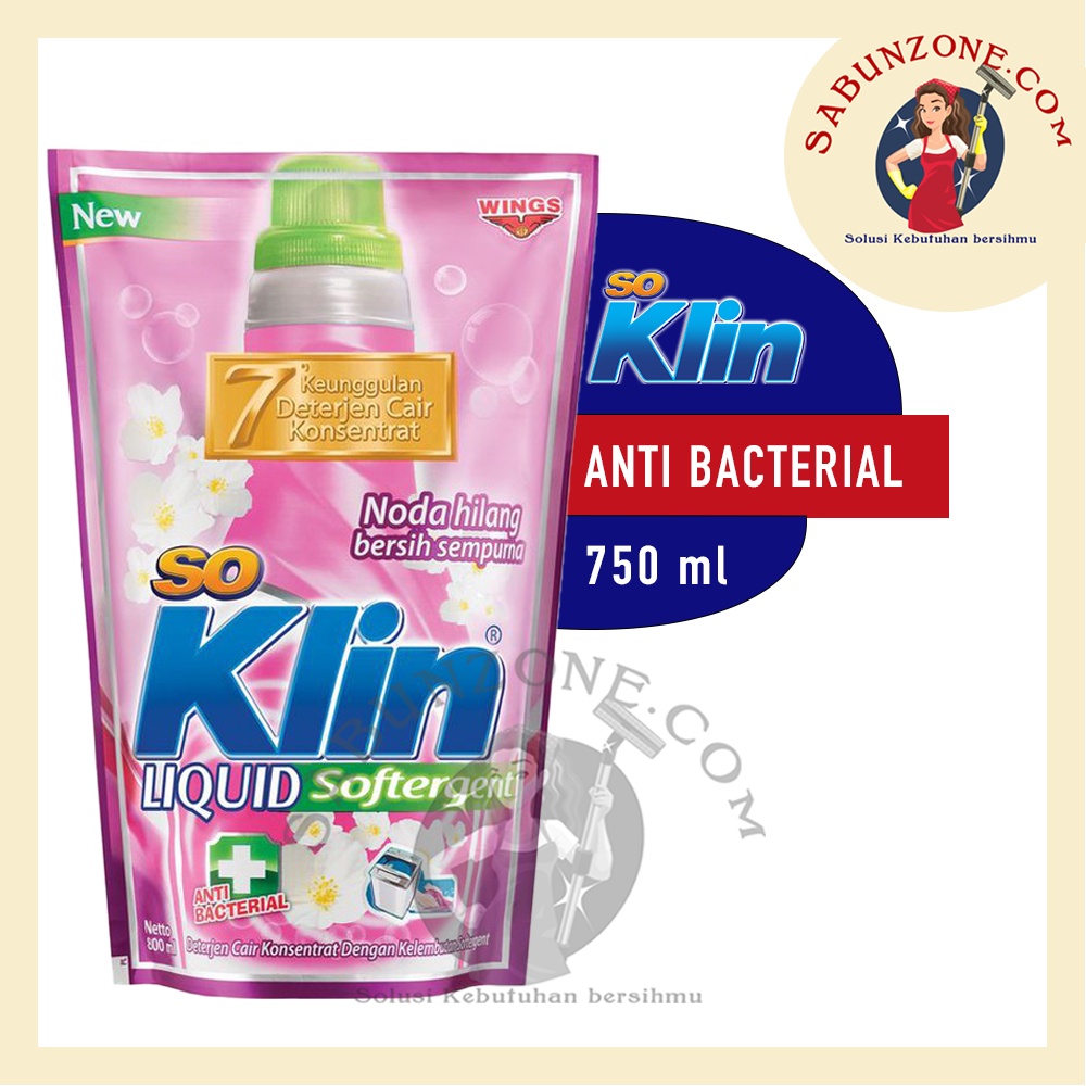 Jual Deterjen Detergen Cair So Klin Liquid Scarlett Blossom Merah / Violet Blossom Ungu / Sakura ...