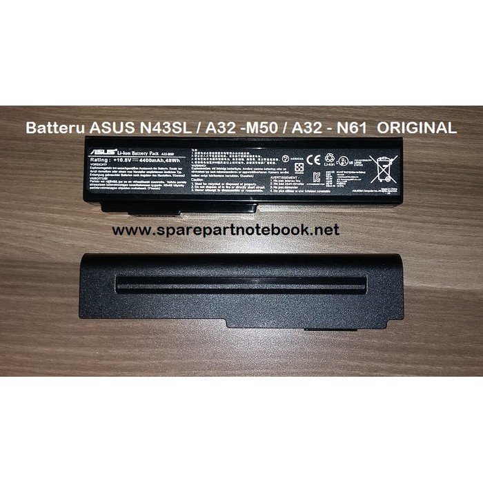 Jual Battery ASUS N43SL / M50 ORIGINAL | Shopee Indonesia