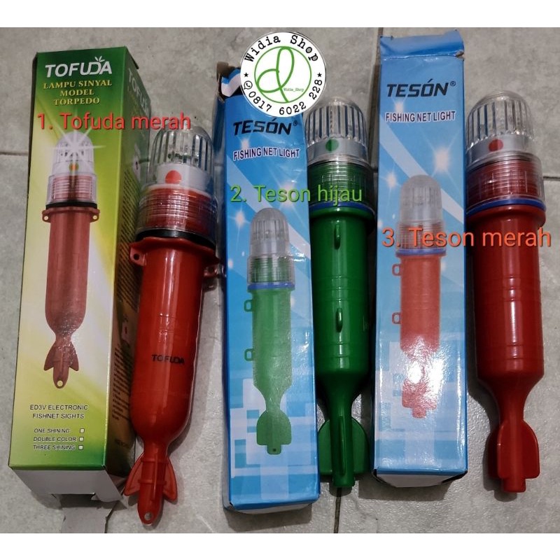 Jual Torpedo LED Fishing Net Single Light - Lampu Nelayan Sinyal Ikan /Lampu Nelayan 5 Led 1 ...