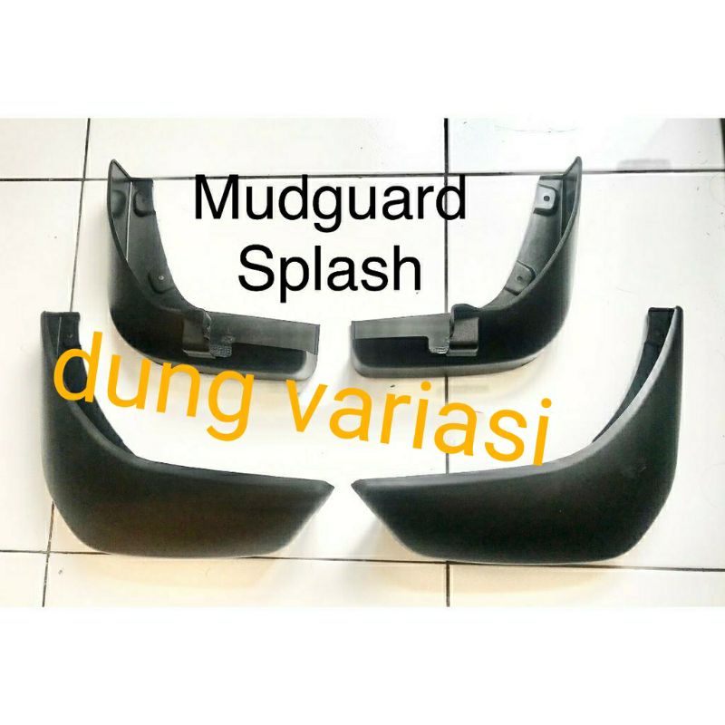 Jual mudguard karpet lumpur mobil suzuki splash hitam | Shopee Indonesia