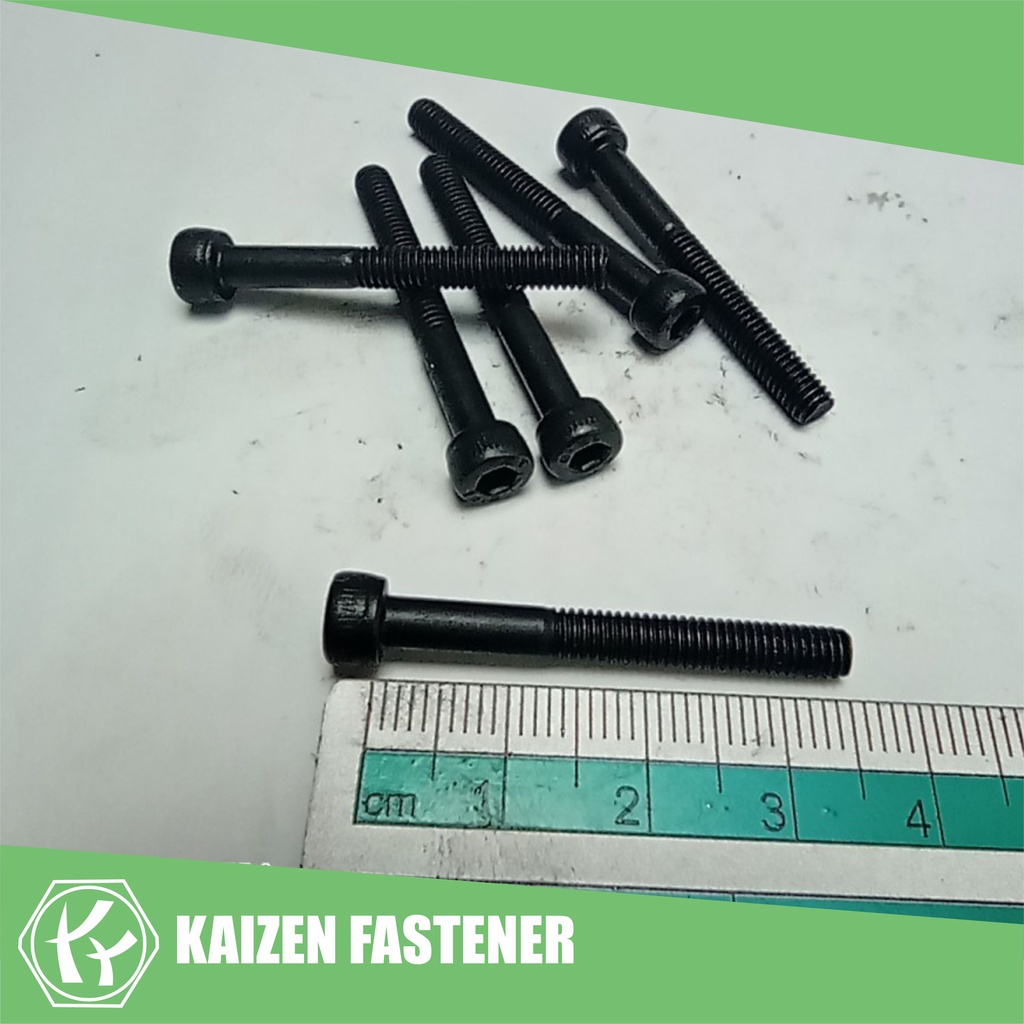 Jual M4x35 Baut "L" Baja Hitam 3,5cm Kunci L3 | Shopee Indonesia