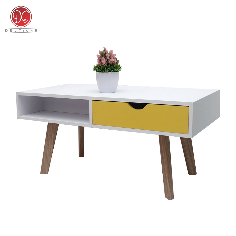 Jual Dections Meja Tamu Laci Minimalis Nordic Scandinavian 80x40cm ...