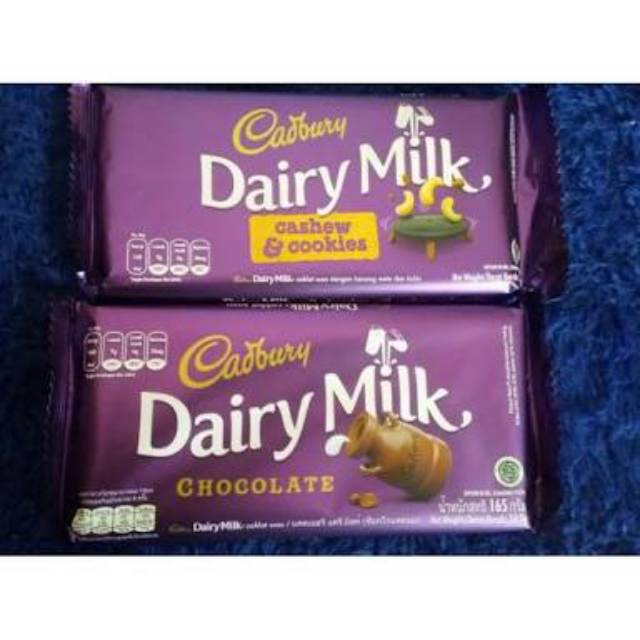 Jual Chocolate Cadbury 165gr jumbo size | Shopee Indonesia