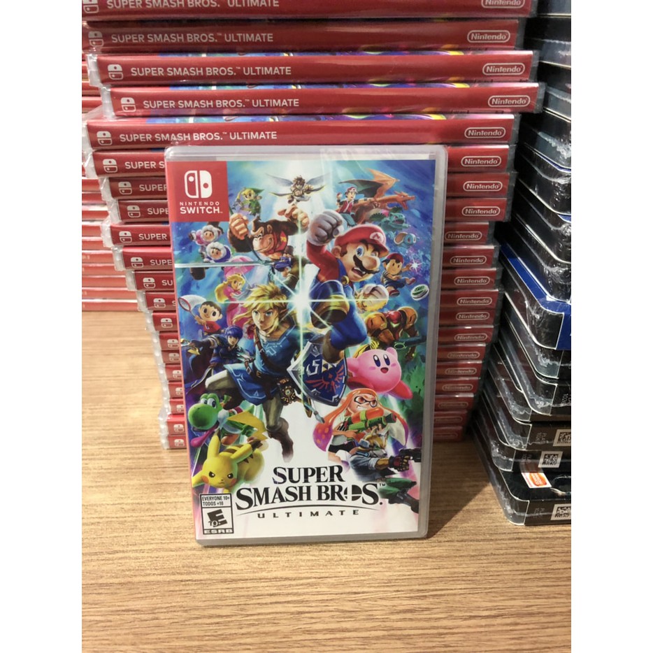 Jual HOT PRICE Switch Super Smash Bros Ultimate (Asia/English) | Shopee ...