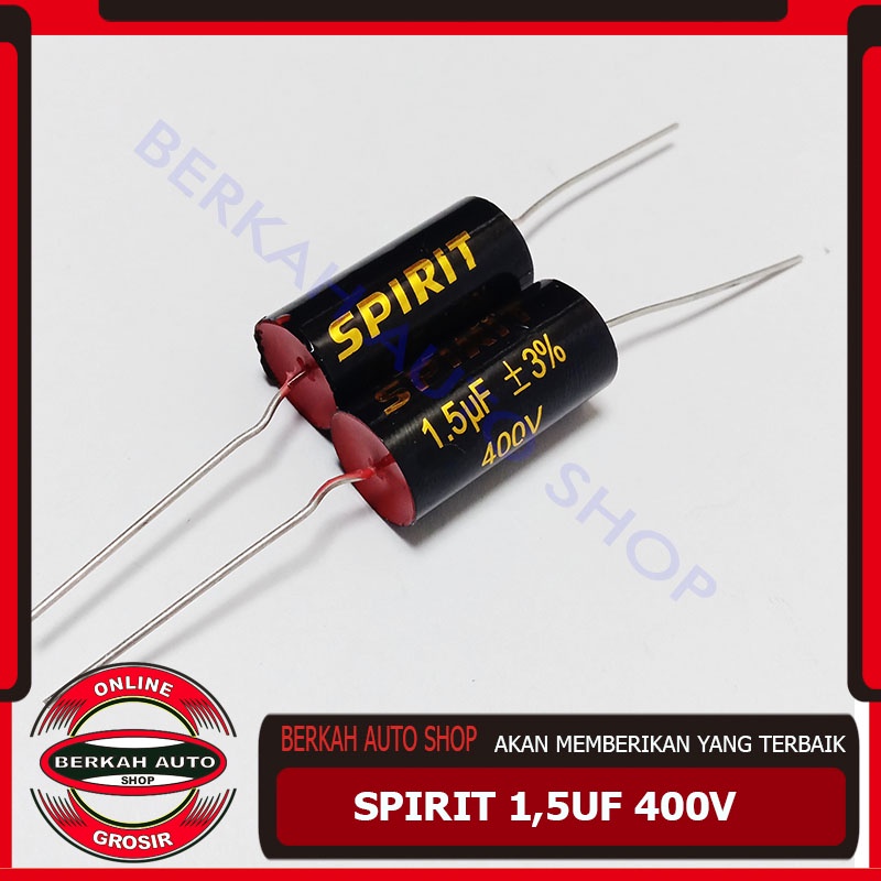 Jual Kapasitor Spirit 1.5 uf 400v - Kapasitor audio | Shopee Indonesia