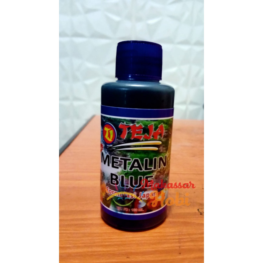 Jual Obat Biru Ikan Metalin Blue Methyline Metilen 100ml Aquarium ...