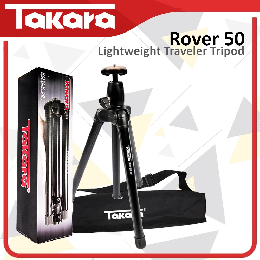 Jual Takara ROVER 50 Light Weight Traveller Tripod | Shopee Indonesia