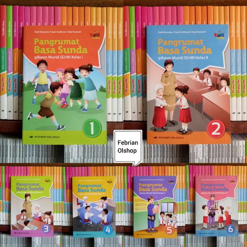 Jual BUKU PANGRUMAT BASA SUNDA SD/MI KELAS 1 2 3 4 5 DAN 6 REVISI K13N ERLANGGA | Shopee Indonesia