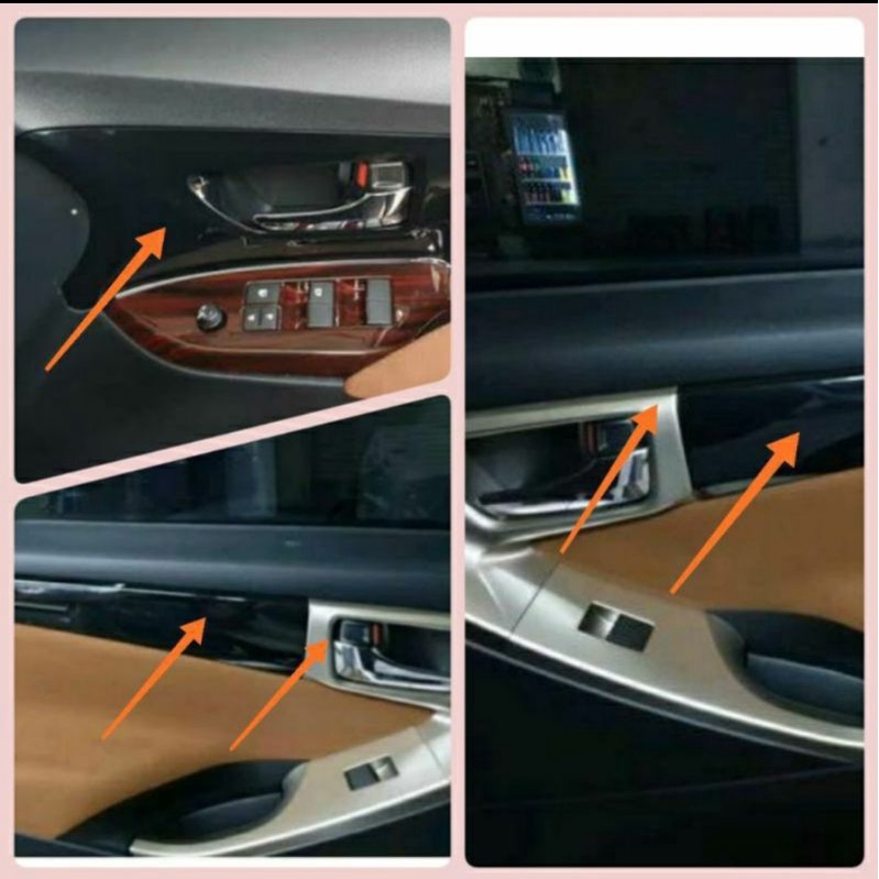 Jual Panel Door Trim Kijang Innova Venturer Original Black Piano ...