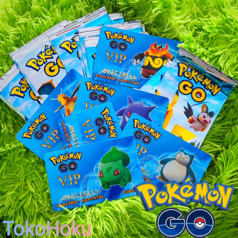 Jual Kartu Pokemon Go VIP Trading Card Game Murah Foil TCG | Shopee ...