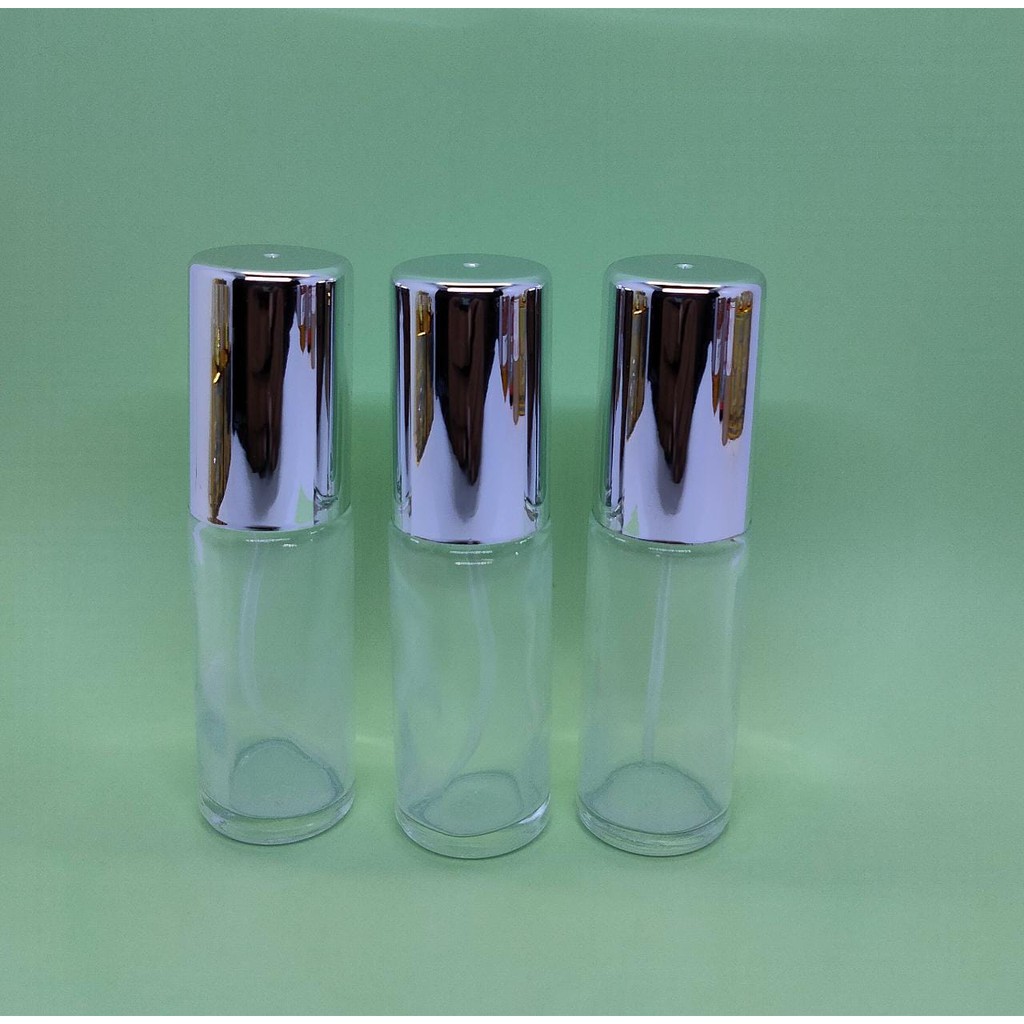 Jual BOTOL PARFUM SPRAY KACA FX 15 ML TUTUP SILVER. HARGA PER lusin ...