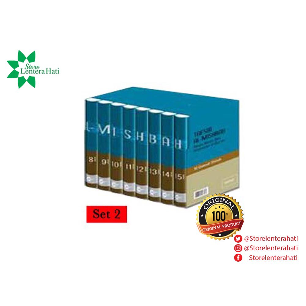 Jual Tafsir Al Mishbah Volume 8 - 15 | Shopee Indonesia