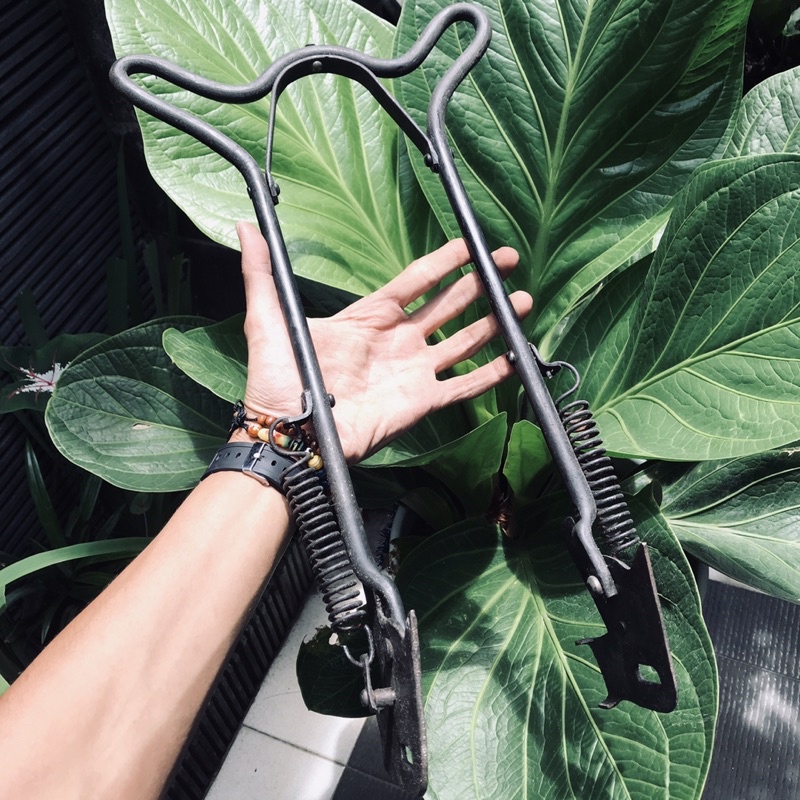 Jual STANDAR SEPEDA ONTHEL KEBO JAGRAK MODEL HIU | Shopee Indonesia