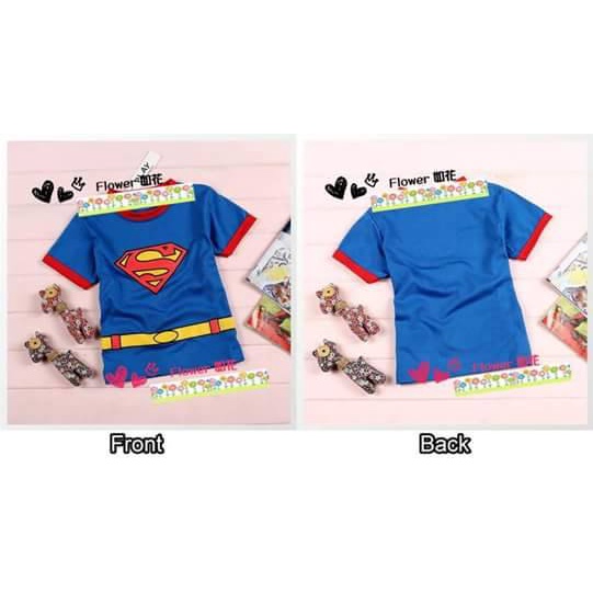 Jual Kaos Superman Anak Laki Laki Impor ukuran 3-5tahun / Baju Superman ...