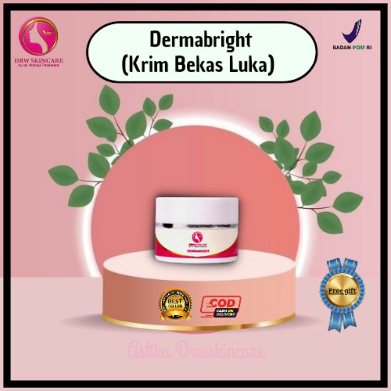 Jual (COD) Drw skincare dermabright / Krim bekas luka memudarkan bekas luka dan bekas jerawat ...