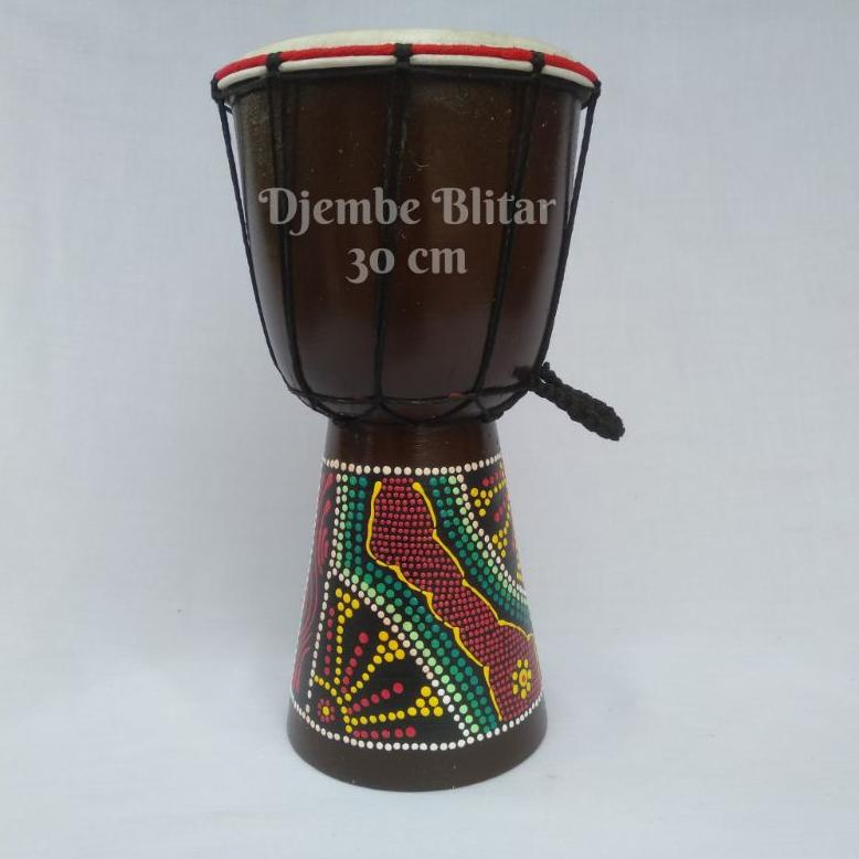 Jual Alat Musik Tradisional Coklat 30 cm Kendang Jimbe Djimbe Djembe ...